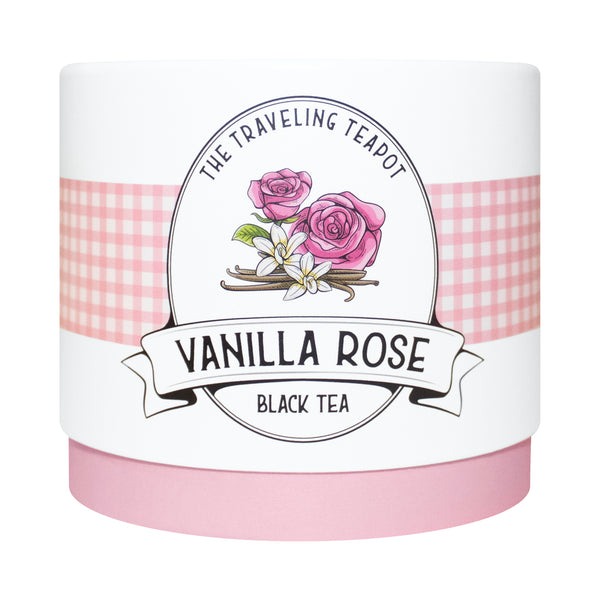 Vanilla Rose Black Tea | Floral & Creamy Loose Leaf Blend – The ...
